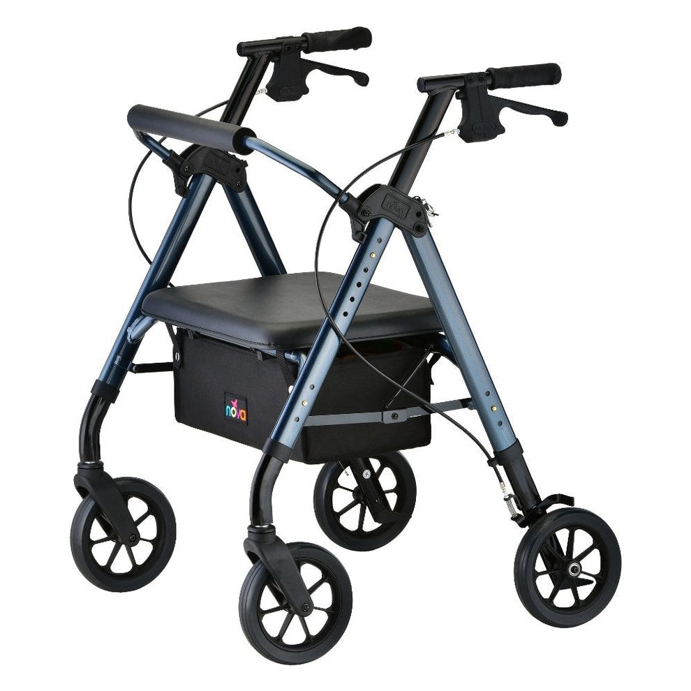 Nova Star Standard Heavy Duty Rollator, 450 lbs. Weight Capacity 4289 – Nova Medical Dealer